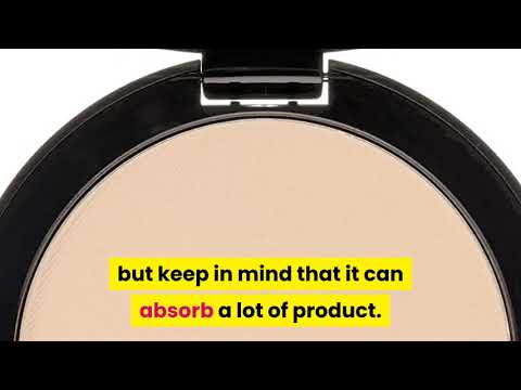 Is it better to apply foundation with a brush or sponge?