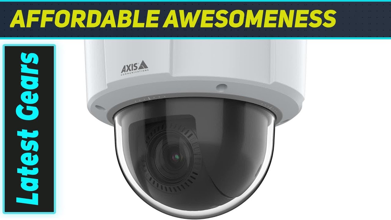 AXIS M5526-E: Unrivaled 4MP PTZ Performance