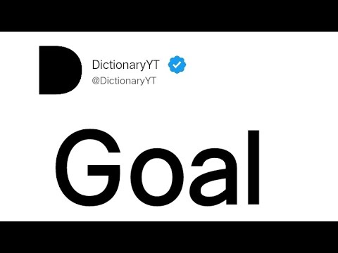 Goal Meaning in English