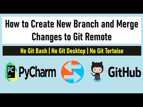 How to Create a New Branch on Github using Pycharm? #github #pycharm