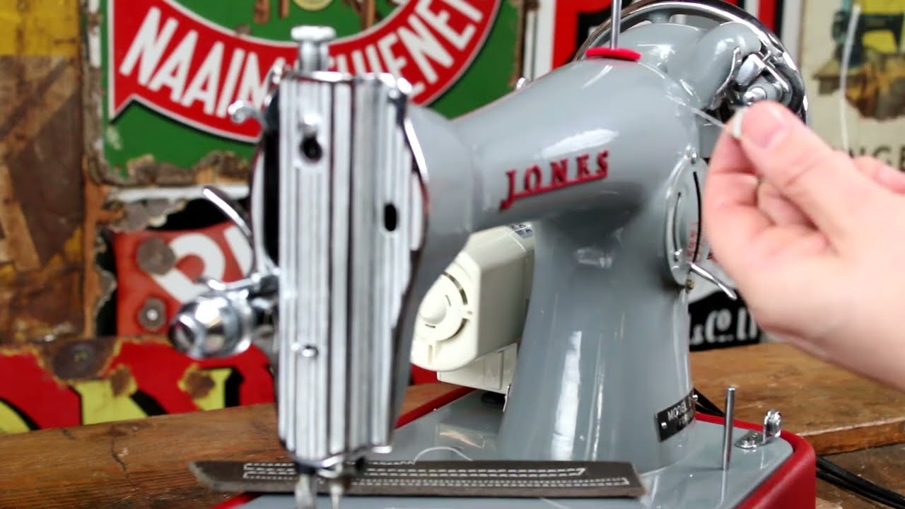 Jones Sewing Machine Demonstration
