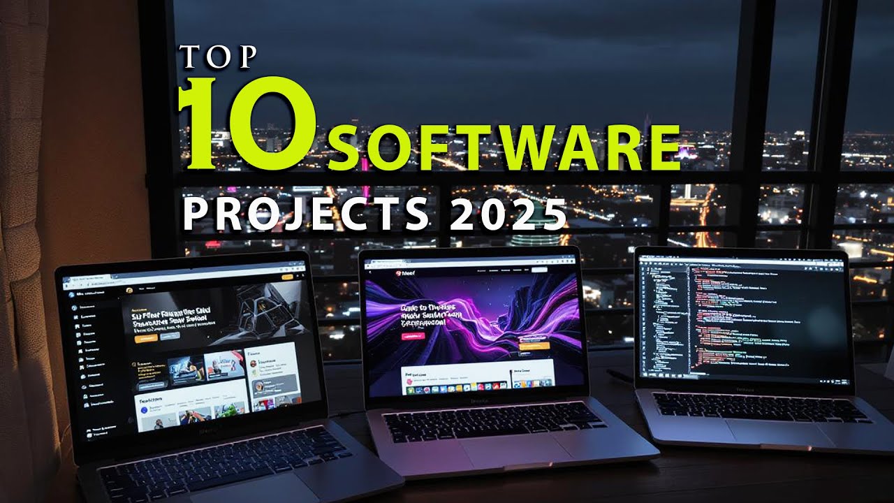 Top 10 Innovative Software Engineering Projects 2025 | Computer Science Projects Ideas