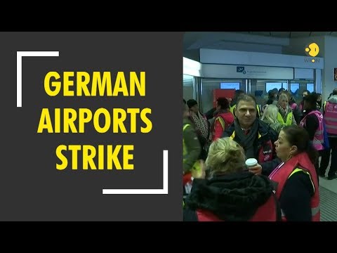 German Airports brace for strike; canceled 55 flights