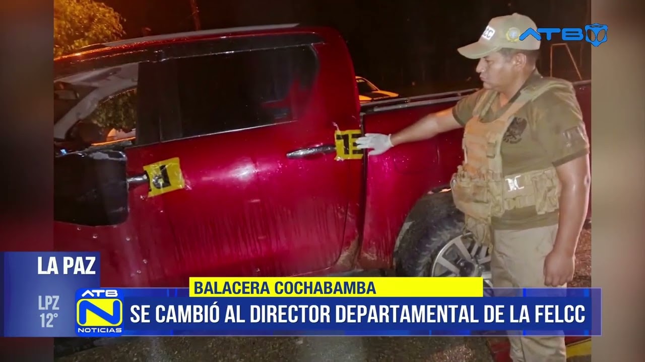 Se cambió al director departamental de la FELCC - ATB Digital