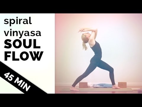 Soul Flow Yoga – Spiral Vinyasa Full Body Workout