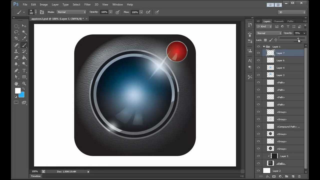 iOS App Icon Design Tutorial in Illustrator CS6