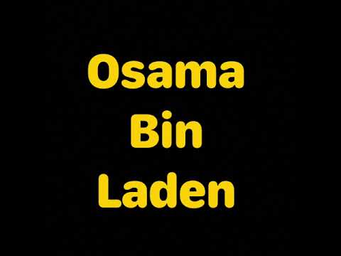 How to pronounce OSAMA BIN LADEN | Correct pronunciation
