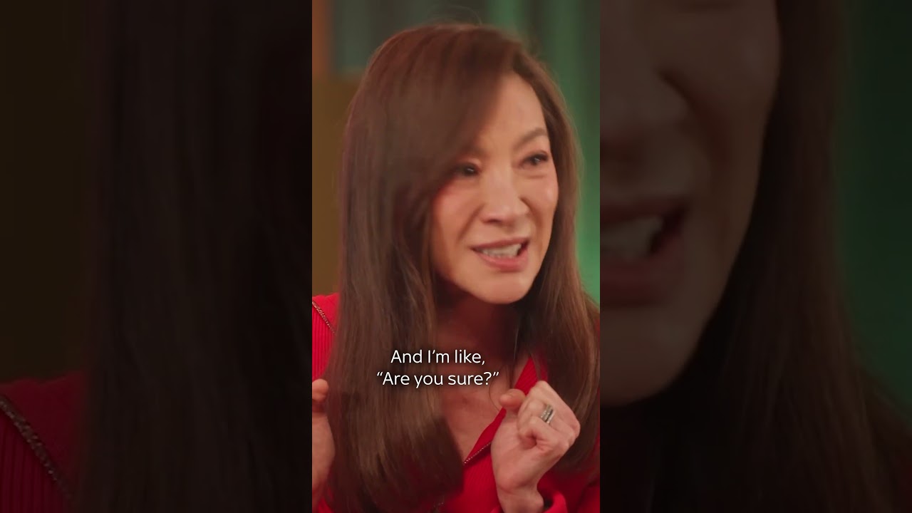 Even Ariana Grande's contact lens was GAGGED by Michelle Yeoh 😂 | Wicked: One Wonderful Night