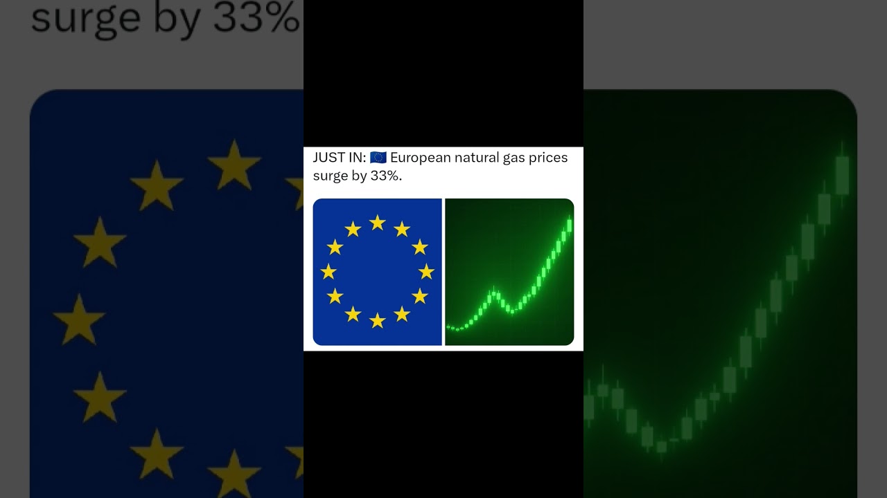 Update on European natural gas price sarge by 33%