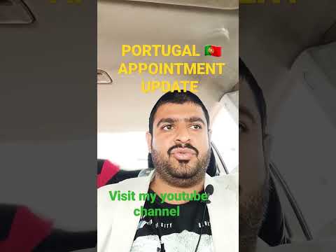 Portugal 🇵🇹 Appointment Update. when Portugal Appointment will be Open #portugalvisa #appointment