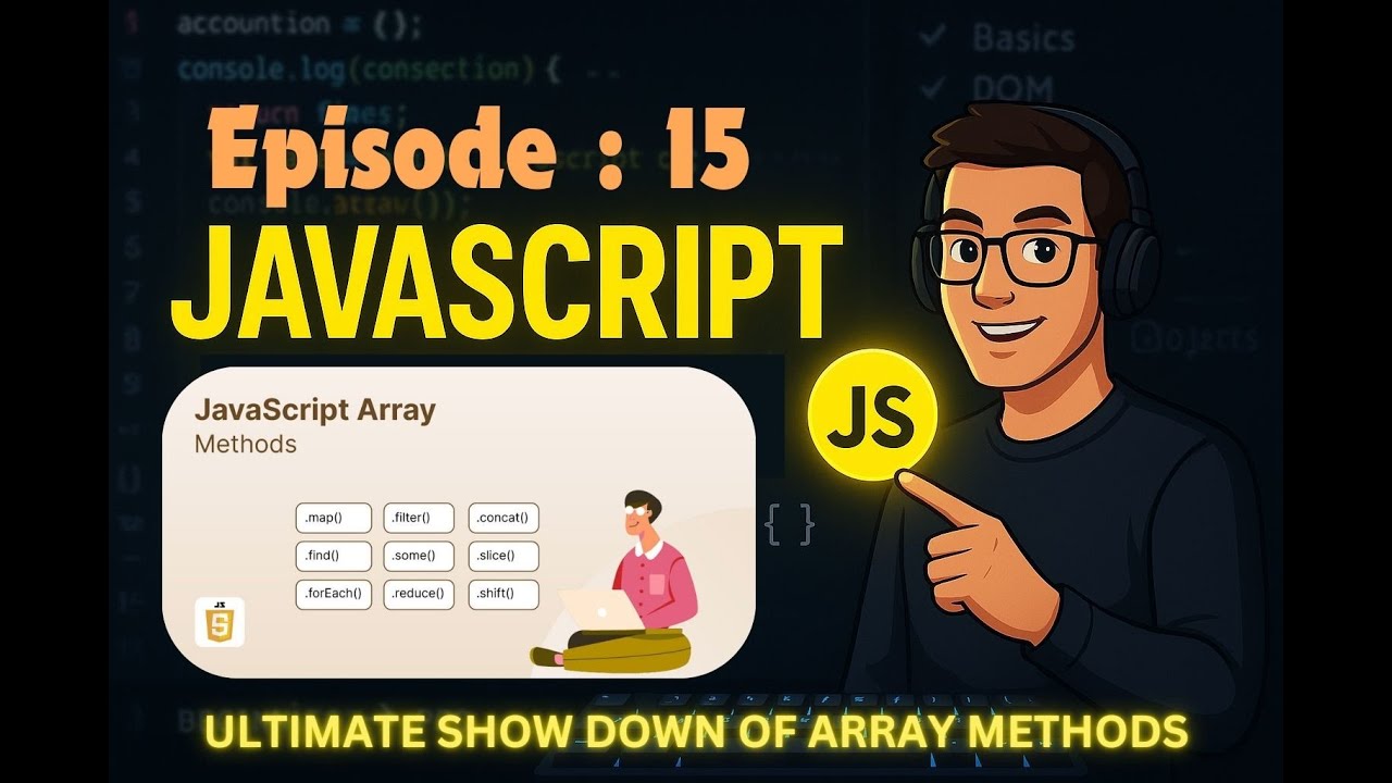Ultimate JavaScript Array Methods Guide: All Methods Explained with Examples (2025)  #arraymethods