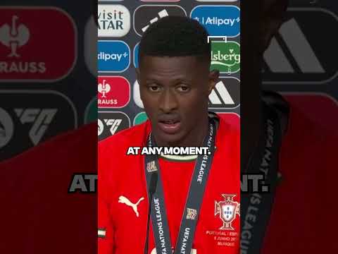 NUNO MENDES HUMBLE AFTER LOCKING LAMINE YAMAL UP 🔐 #football #soccer #shorts