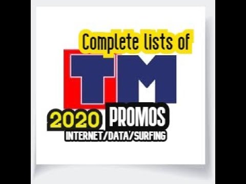 Complete Lists Of Touch Mobile (TM) Internet Promos 2020
