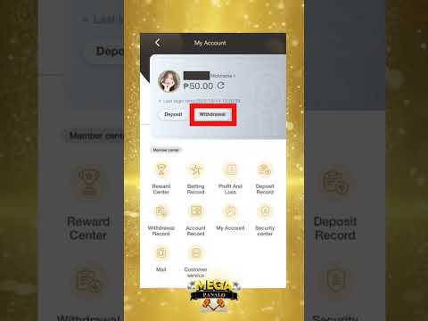 How to withdraw in mega panalo online casino