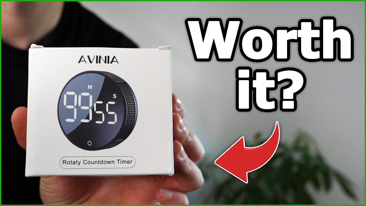 ⏱️ AVINIA Kitchen Timer Review – is the digital timer really worth it?
