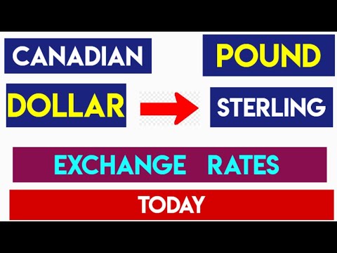 Canadian Dollar to Pound Sterling Current Money Exchange Rates Today 16 October 2024
