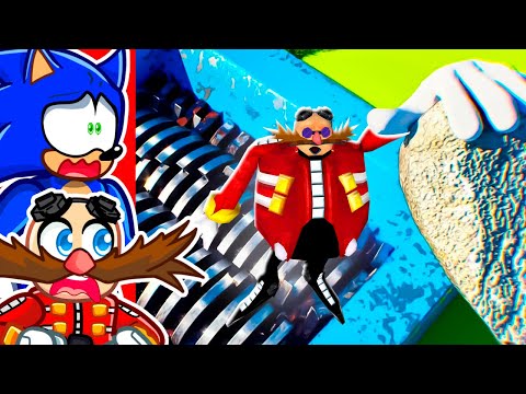 DR. EGGMAN vs SHREDDER!!!