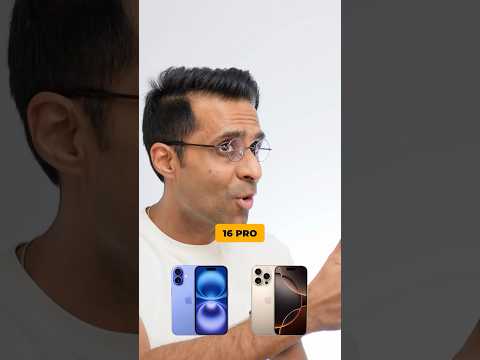 iPhone 16 or 16 Pro: which is better? [Full review linked below!] #apple #techreview