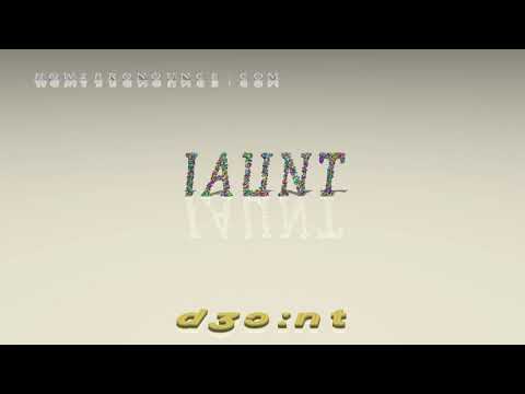 jaunt - pronunciation + Examples in sentences and phrases