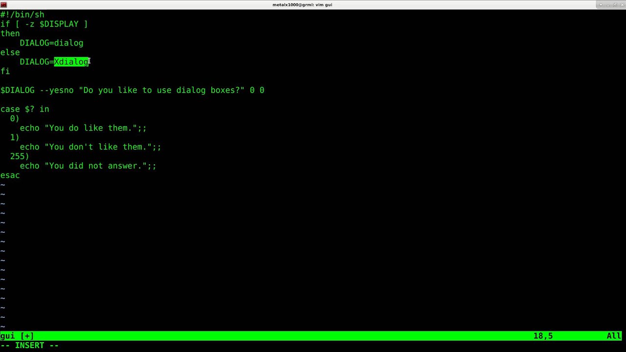 GUI Dialogs with your Linux Shell Script tutorial