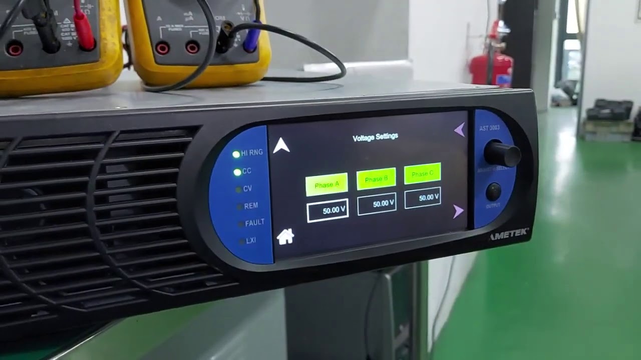 California Instruments Asterion AST 3003A1B AC Power Source Repairs by Dynamics Circuit (S) Pte. Ltd