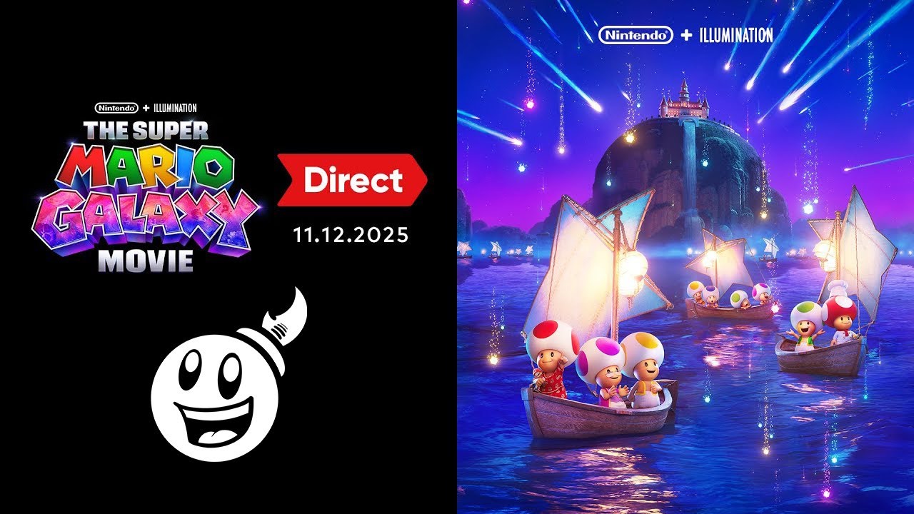 The Super Mario Galaxy Movie Direct 11.12.2025 | Giant Bomb Talks Over