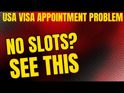 USA Visa Appointment 2025: No Slots Available? Best Solutions to Get an Early Date!"