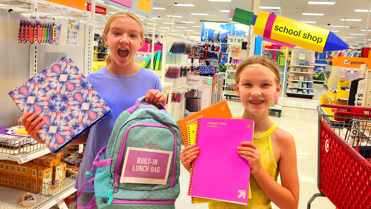 Back To School Shopping in Alphabetical Order!!