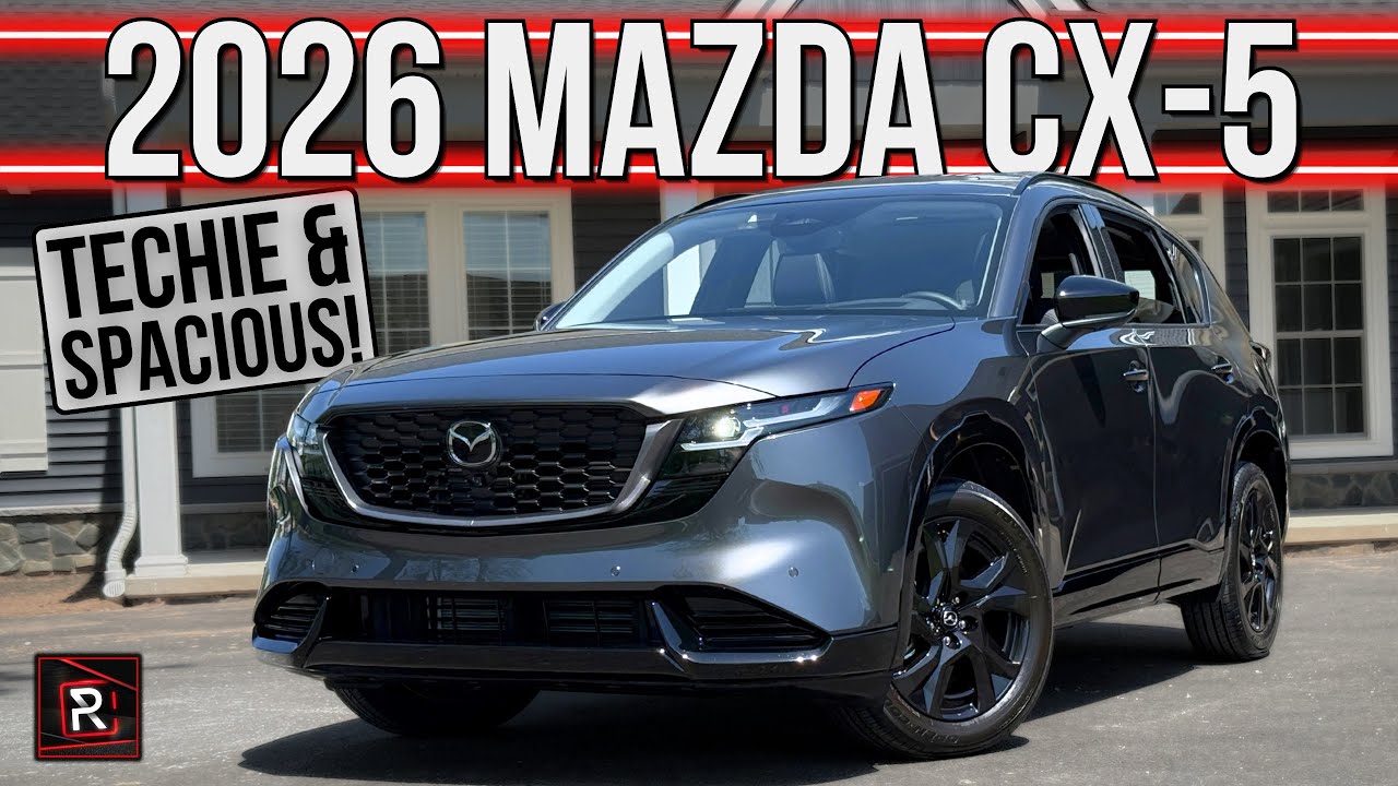 Best-Selling Gets Major Upgrades! | 2026 Mazda CX-5 Premium Plus | Detailed Review & Breakdown