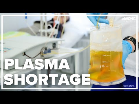 Critical need for plasma donations