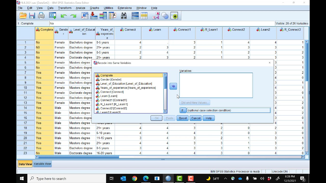 How to coding dummy variables n SPSS