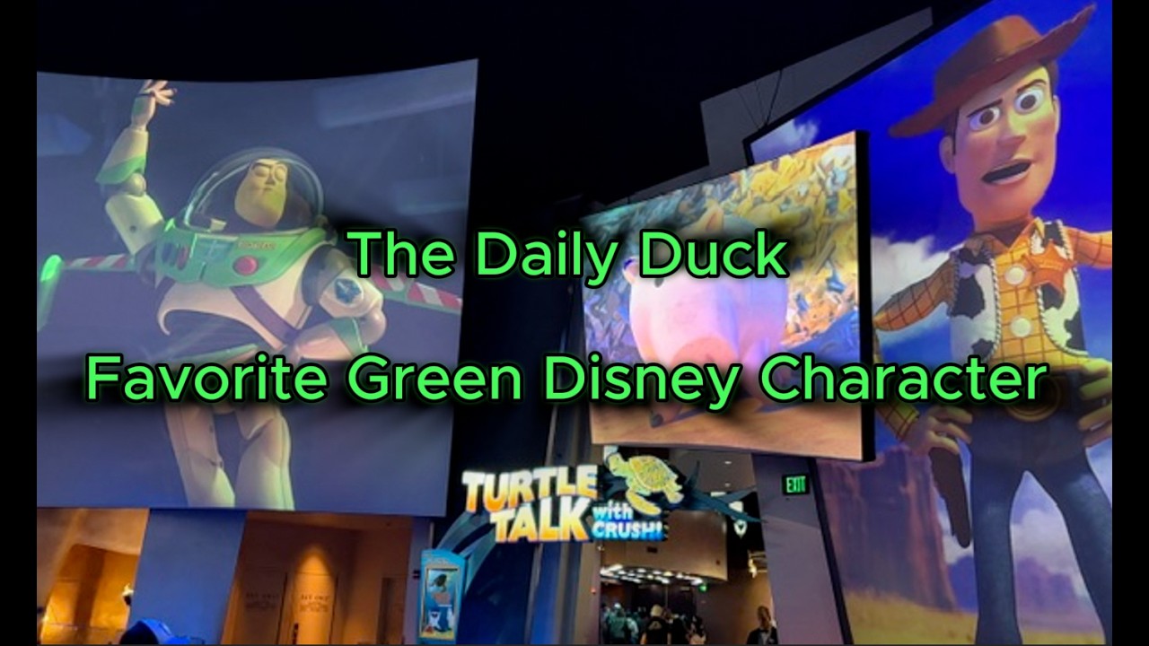 The Daily Duck - Top 5 Green Disney Characters - March 17, 2026