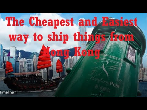Cheapest way to ship from Hong Kong