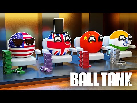 COUNTRYBALL SHARK TANK | Countryballs Animation