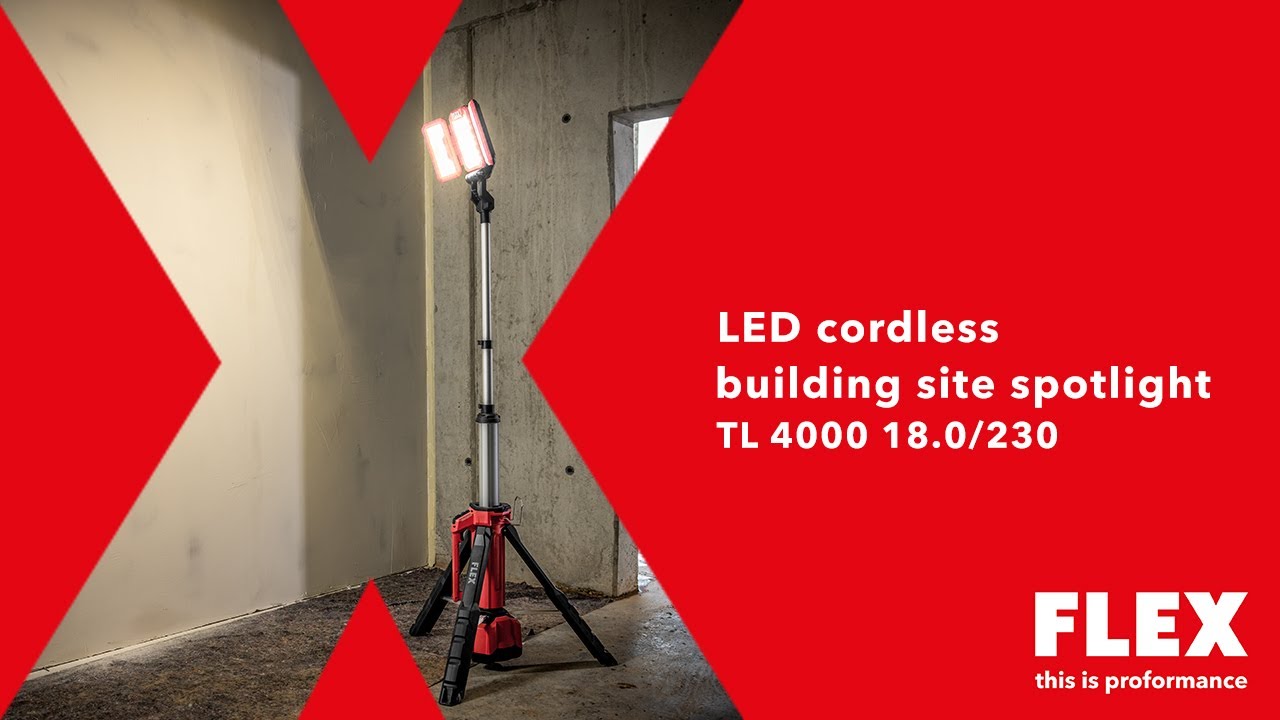 LED cordless construction light TL 4000 18.0/230
