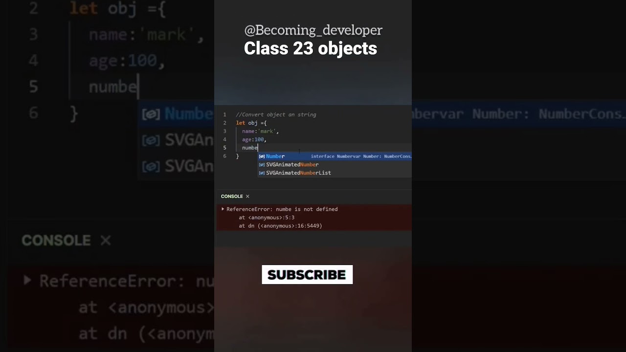 Class 23 | Convert Object data  From An String In Javascript Example #string #javascript