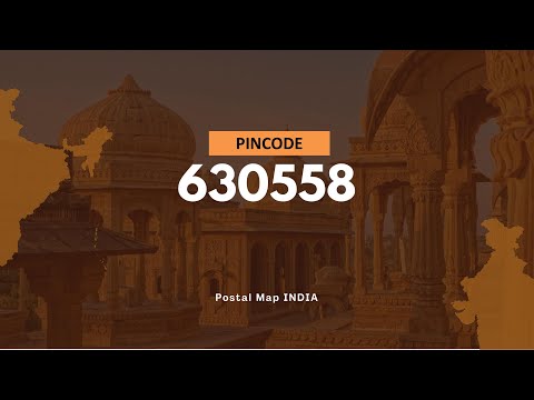 Pincode 630558 - Nagarampatti, Paganeri & More