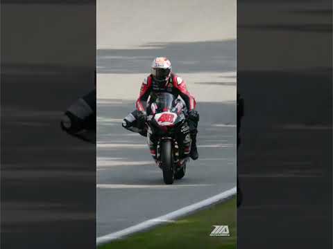 Max Van rides Road Atlanta with M4 Vision Wheel Ecstar Suzuki GSX-R750 MotoAmerica Supersport 2025