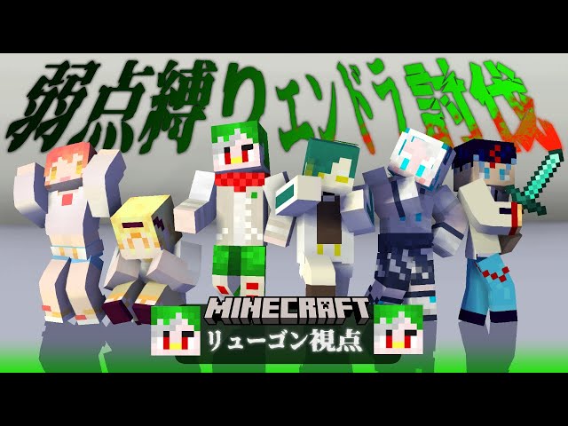 VOMS .net | 【Minecraft】VOMSの弱点縛りエンドラ討伐記録【大門地リューゴン視点】