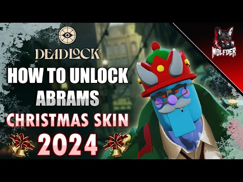 How to unlock Christmas Abrams skin 2024 [Deadlock]