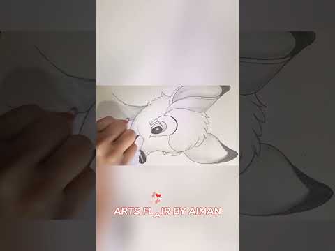 Bambi Sketch Part 4 - Drawing Disney Characters #christmas #designs #friday