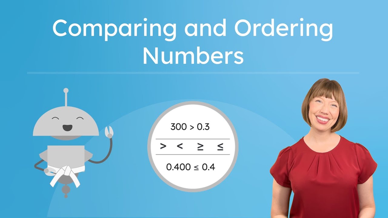 Comparing and Ordering Numbers - Whole Number and Decimal Comparisons