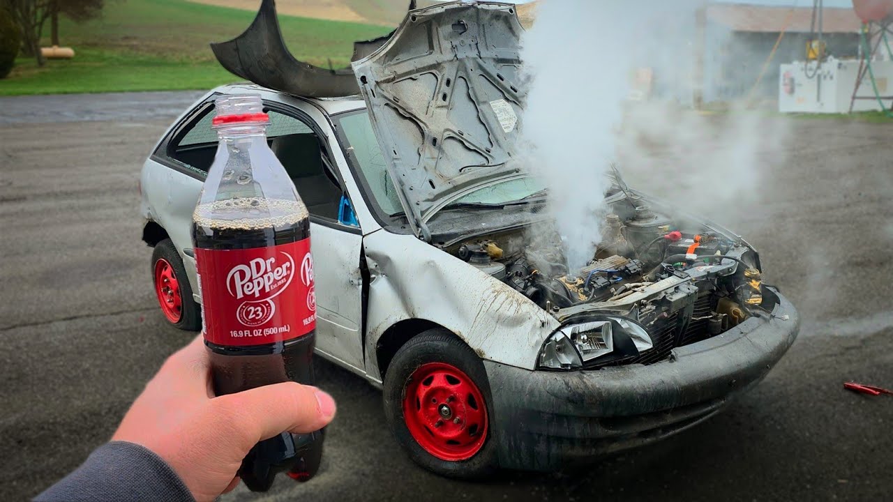 Can you replace your Engine Oil with Dr Pepper? 