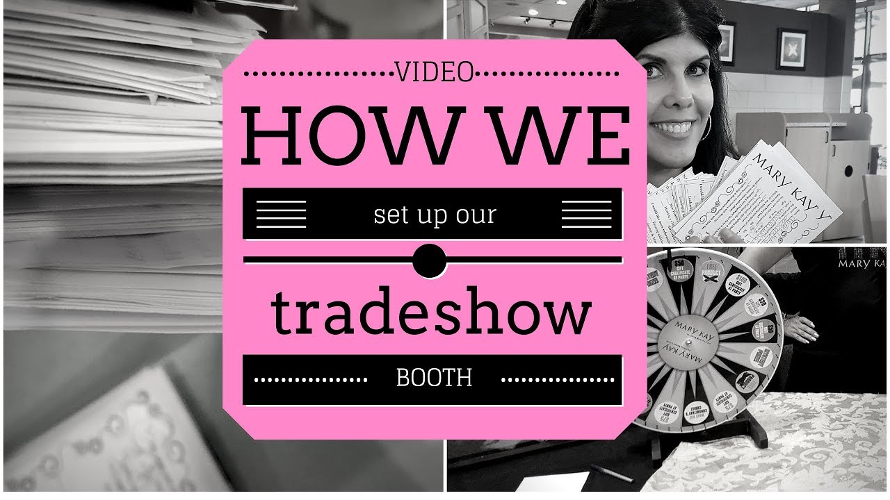 How We Set Up Our MK Booth