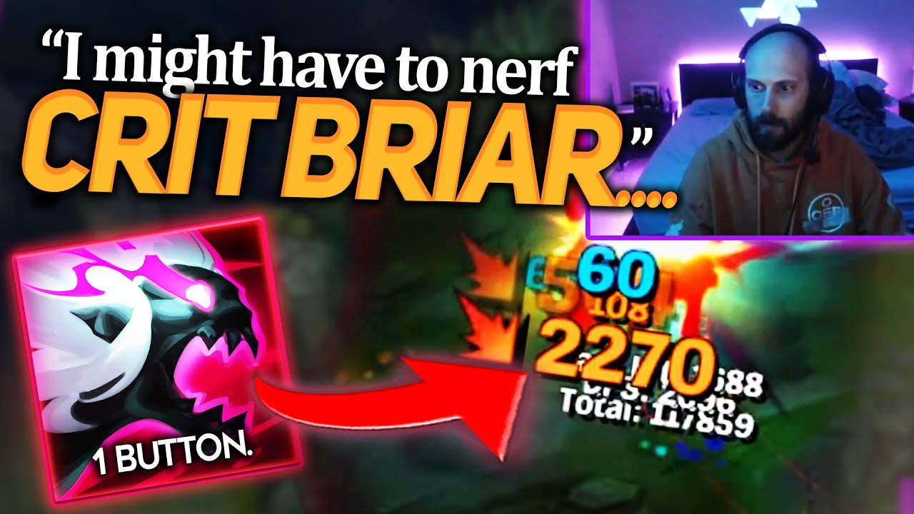 The Creator of Briar (Riot August) Reacts to Syrobe's Full CRIT Briar Build | @syrobe