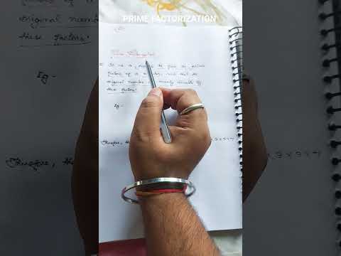 PRIME FACTORIZATION !! #shorts #ytshorts #@RanveerPandeyRockstar7 #viral