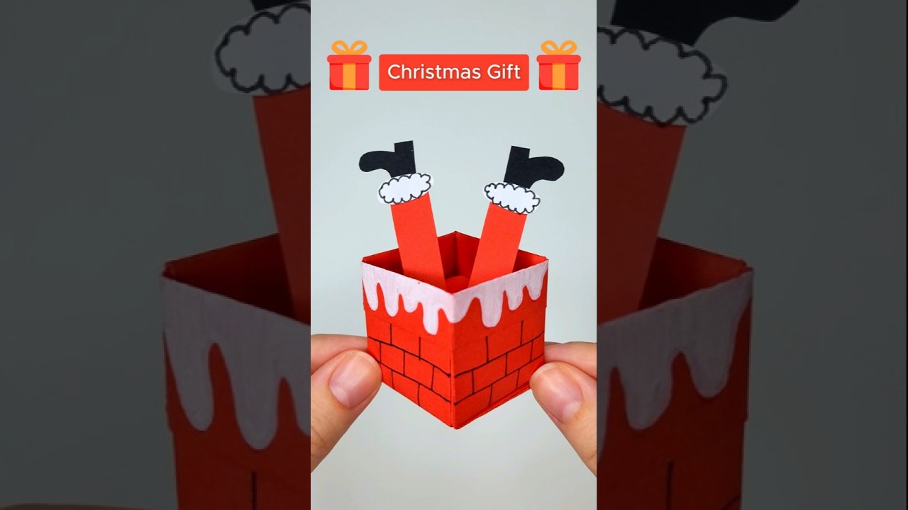 Gift Box 🎁 Easy Origami Paper Box | Christmas Gift Box Idea | How to Make a Paper Box DIY Craft