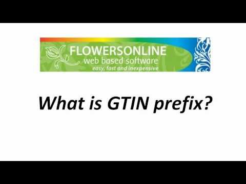 what is a GTIN prefix? - Flowersonline