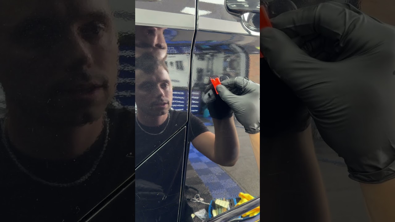 How we touch up paint chips #detailing #paint #howto #satisfying