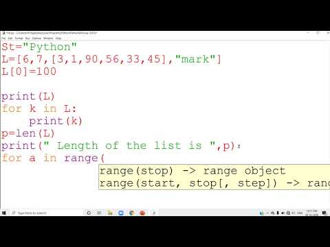 CS11 – Chapter 07 – List in Python – Video 02 – Traversing List